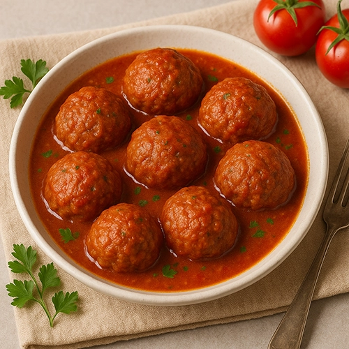 Paradicsomos húsgombóc recept – klasszikus magyar főétel - finomlesz.hu